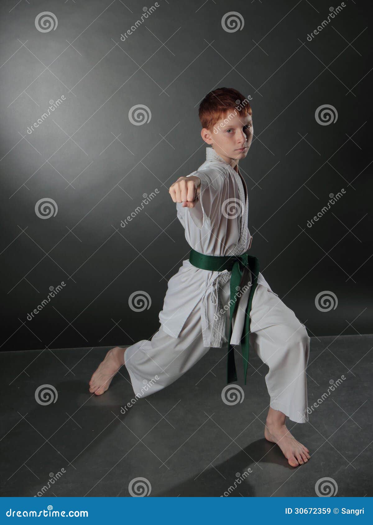 Young Karate Man. stock image. Image of training, arts - 30672359