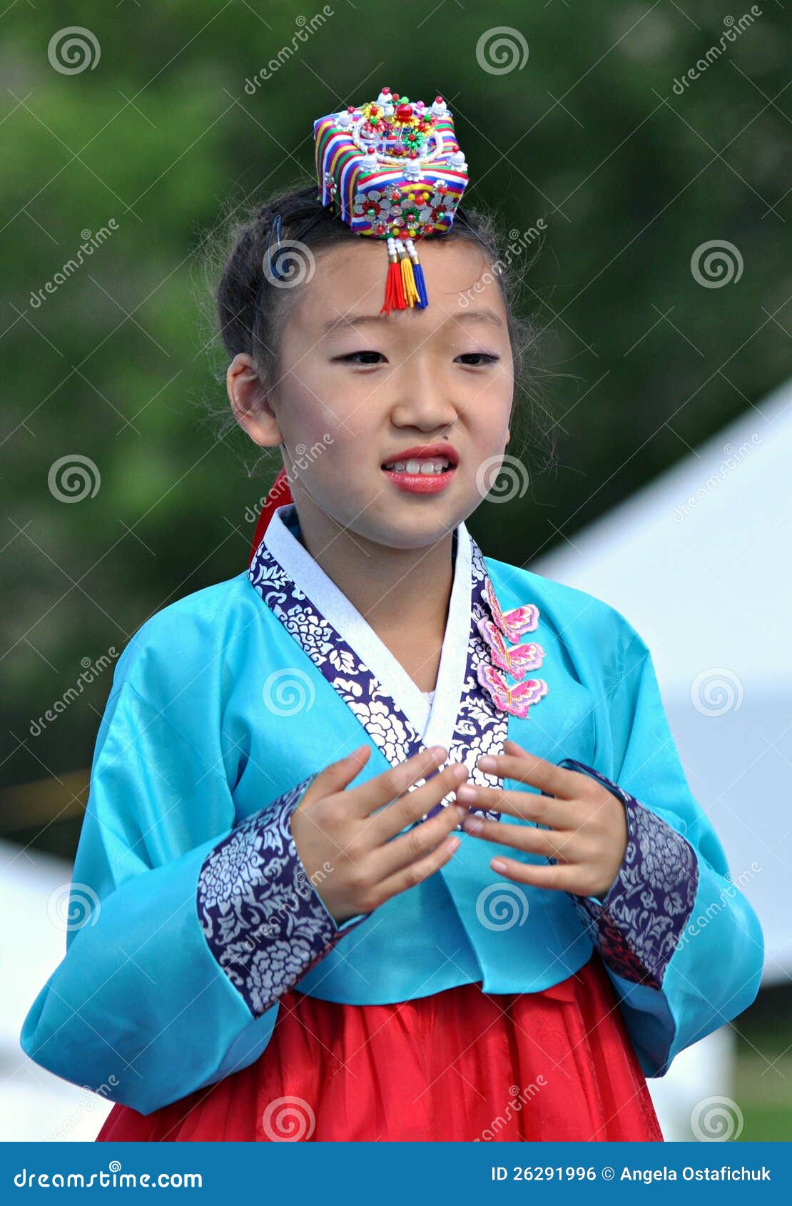 Young Korean Dancer editorial photo. Image of child, asian - 26291996