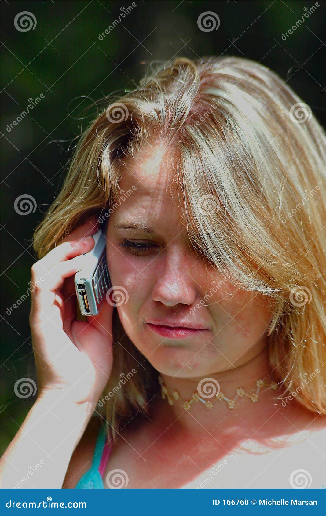 Young lady with cell phone stock photo. Image of cellular - 166760