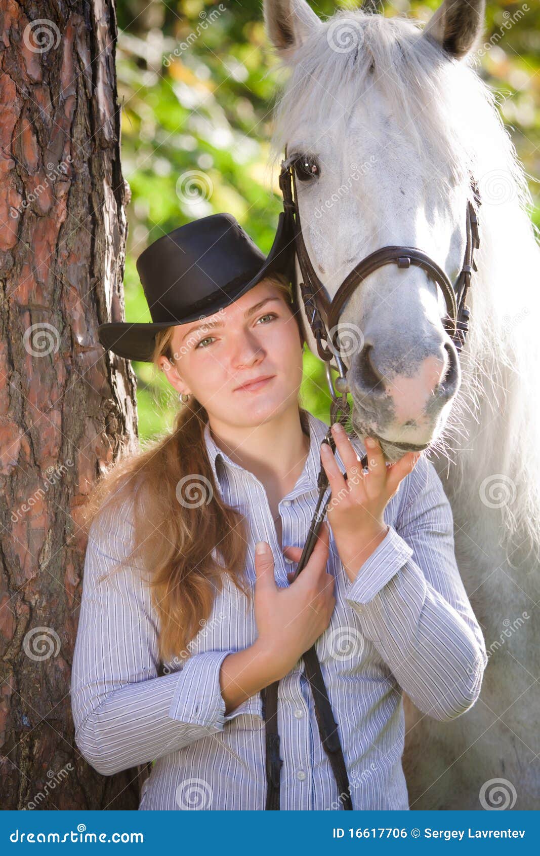 Young Lady Hugging Her Horse Stock Photo - Image of animals, happiness ...