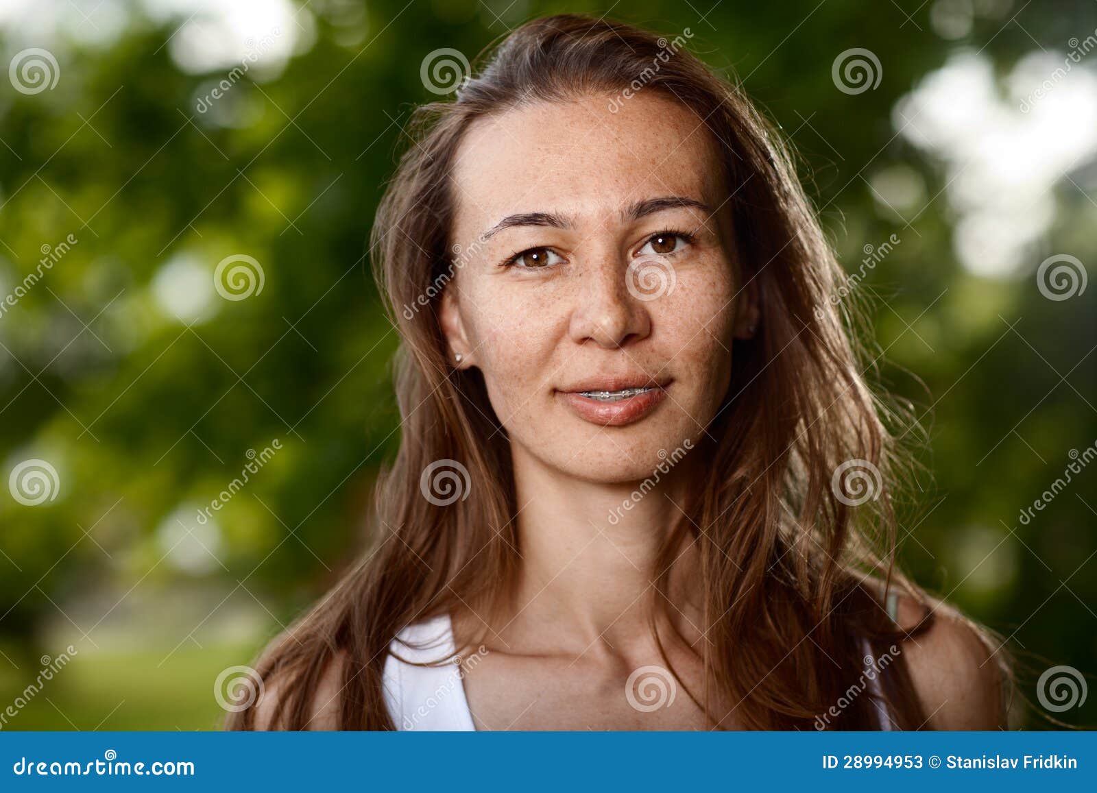 Young lady outdoors stock image. Image of gladness, happiness - 28994953