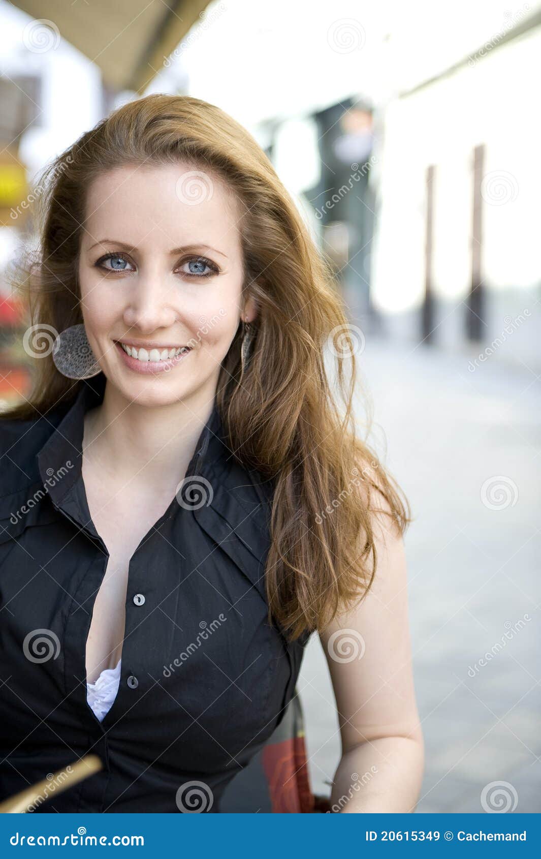 Young lady portrait stock image. Image of female, girl - 20615349