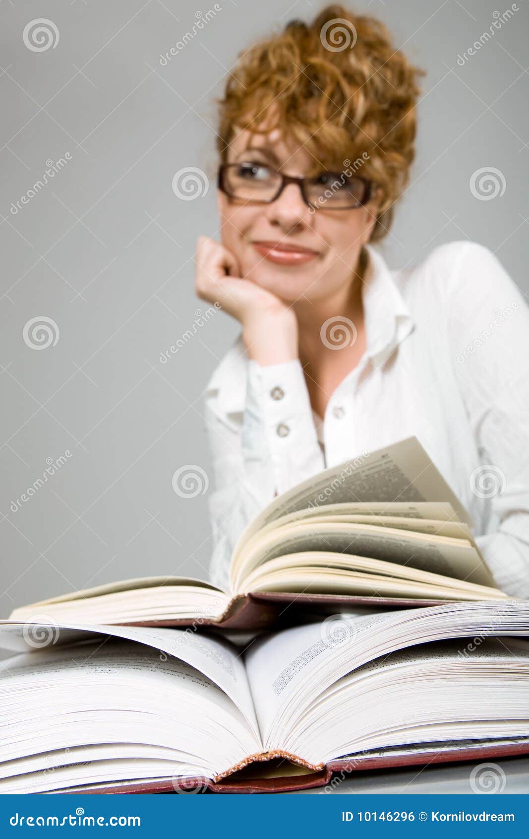 Young lady reading book stock photo. Image of elegant - 10146296