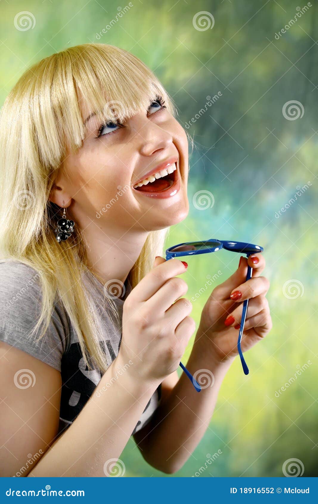 Young lady smiling stock photo. Image of model, beautiful - 18916552