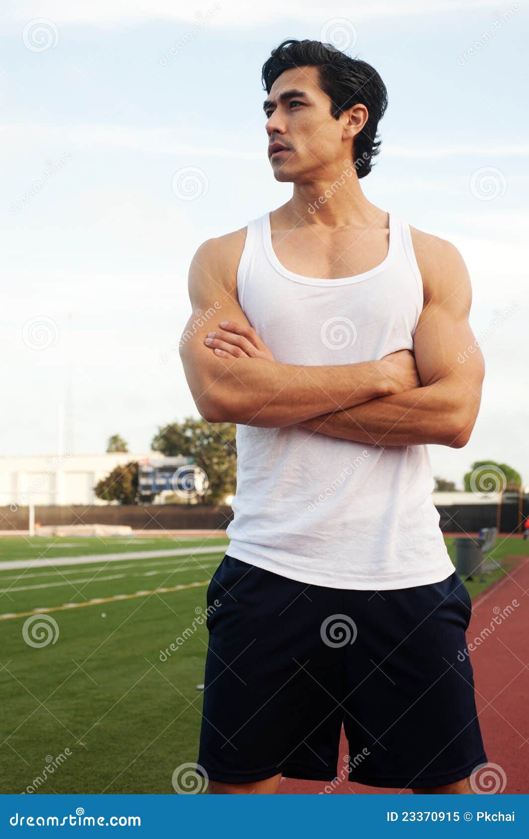 Young latin male athlete stock image. Image of people - 23370915