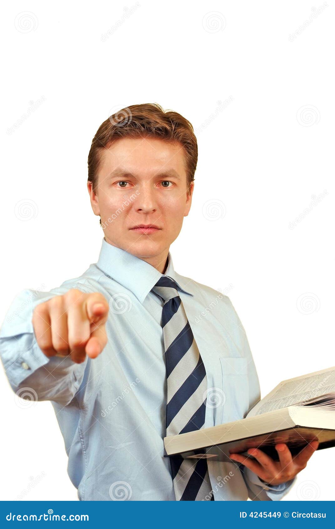 Young lawyer accusing stock image. Image of justice, elegant - 4245449