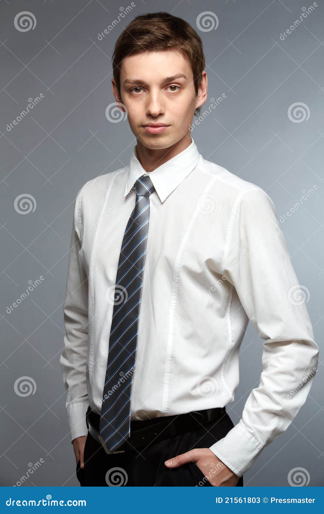 Young leader stock image. Image of male, expression, boss - 21561803