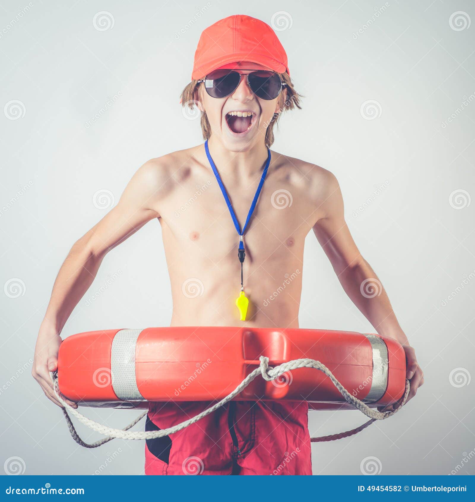 Young lifeguard stock photo. Image of referee, lifebelt - 49454582