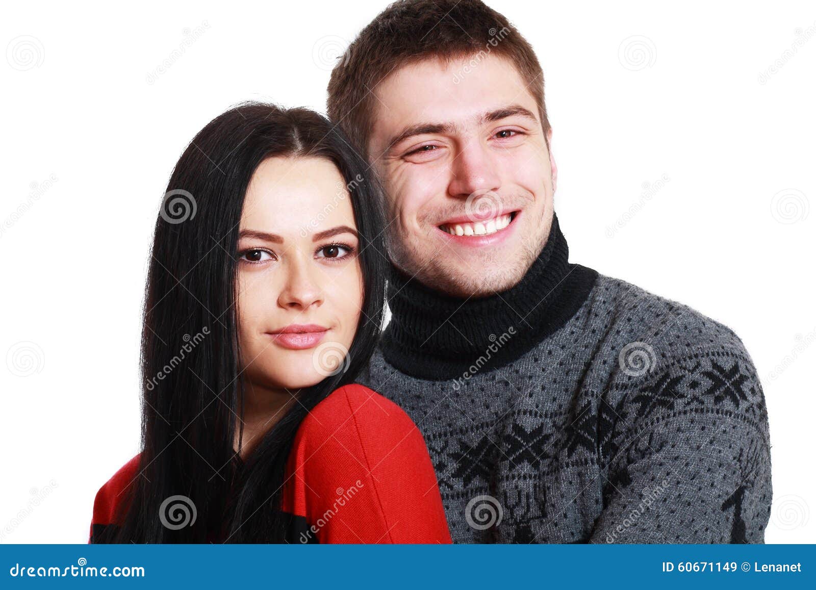 Young loving couple stock image. Image of bristly, caucasian - 60671149