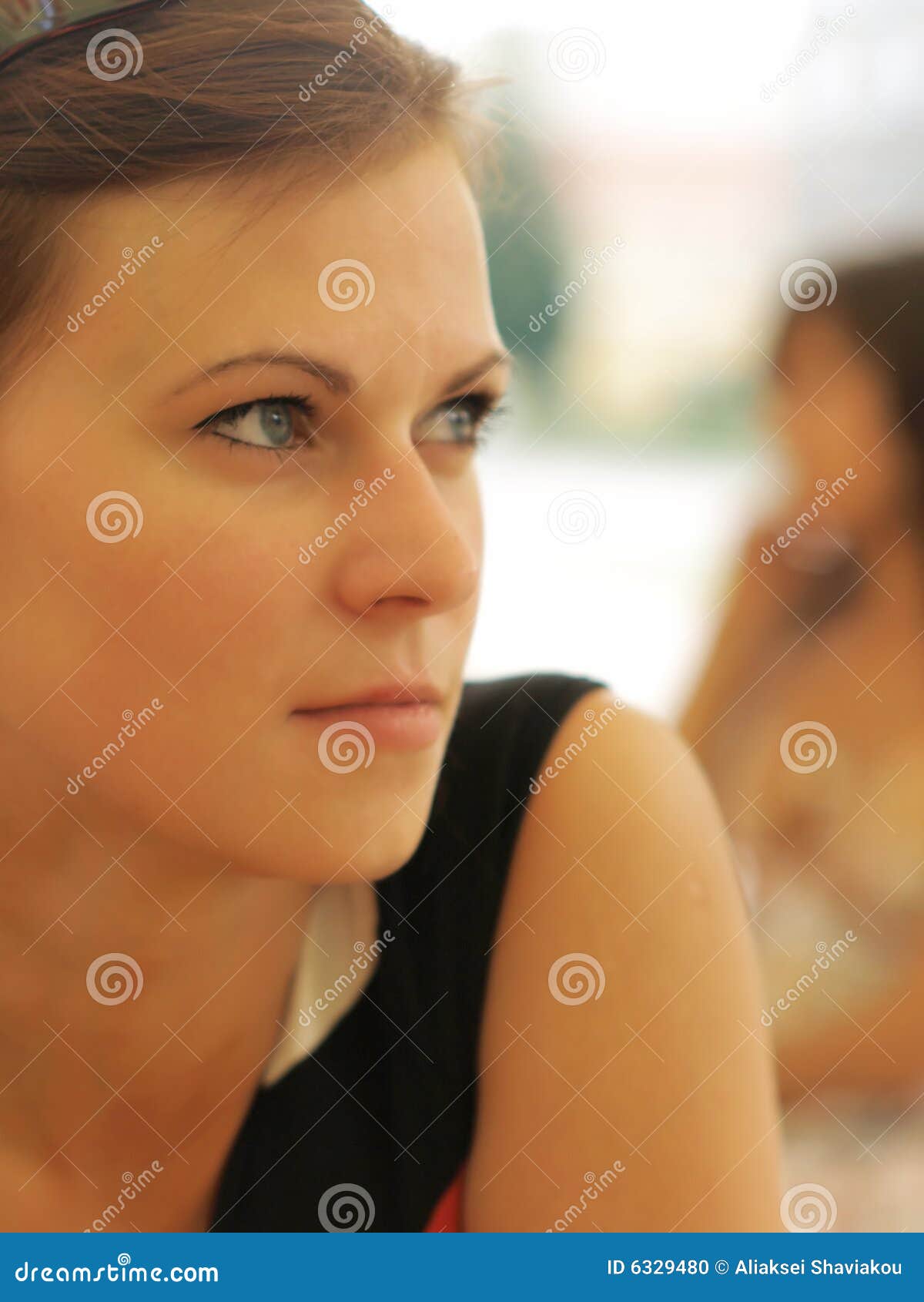 Young Maid Portrait stock photo. Image of dreams, aspirations - 6329480