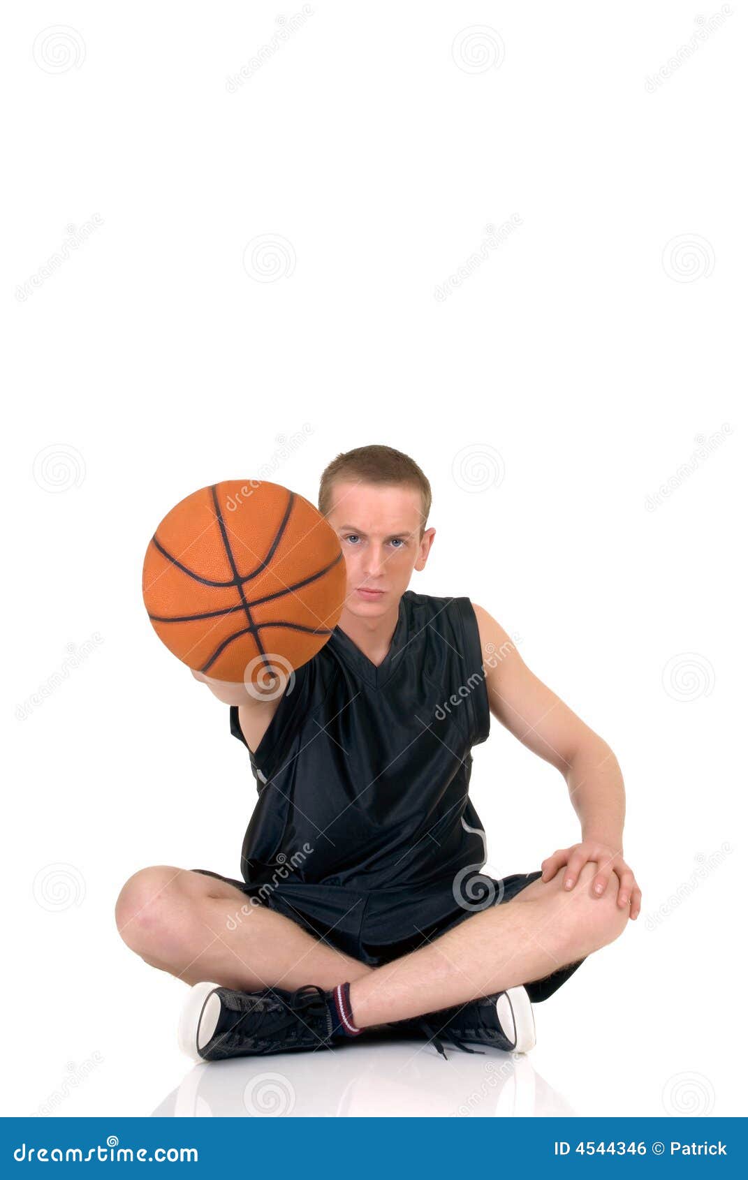 Young Male Basketball Player Stock Photo - Image of sport, score: 4544346