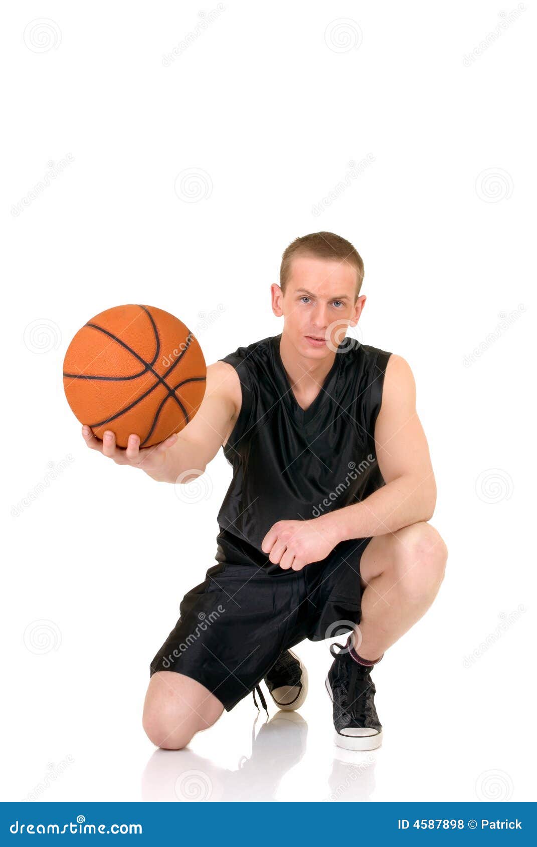 Young Male Basketball Player Royalty Free Stock Photos - Image: 4587898