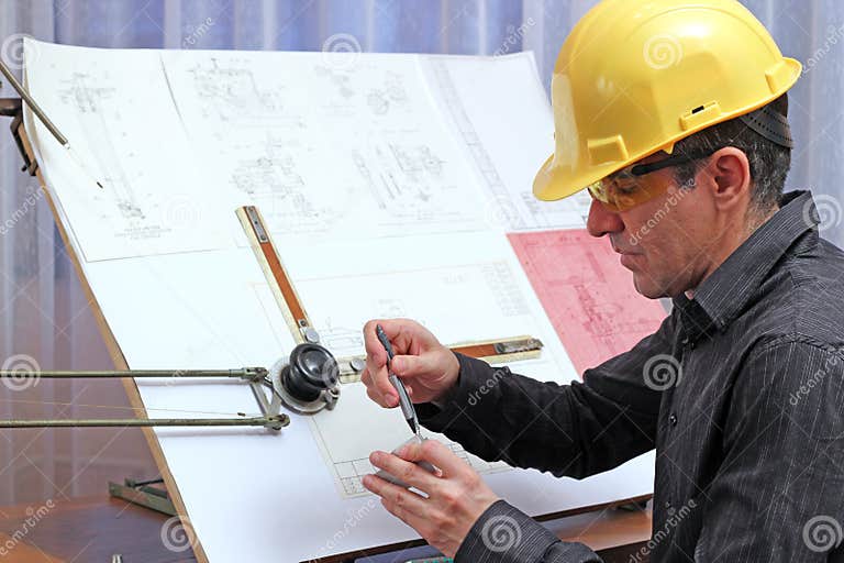 Young Male Engineer - Quality Inspector Stock Photo - Image of ...