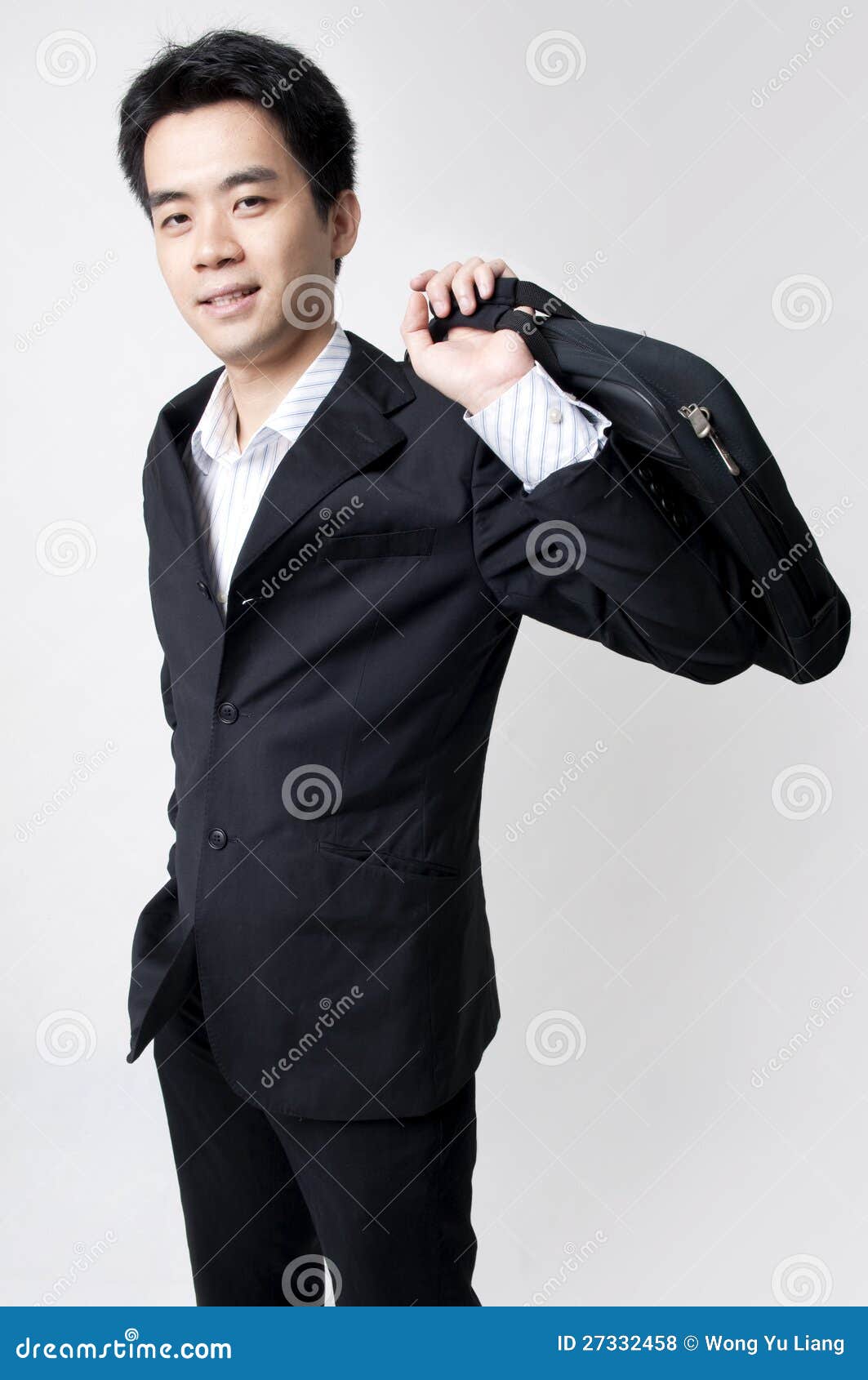 Young male executive stock photo. Image of coat, friendly - 27332458