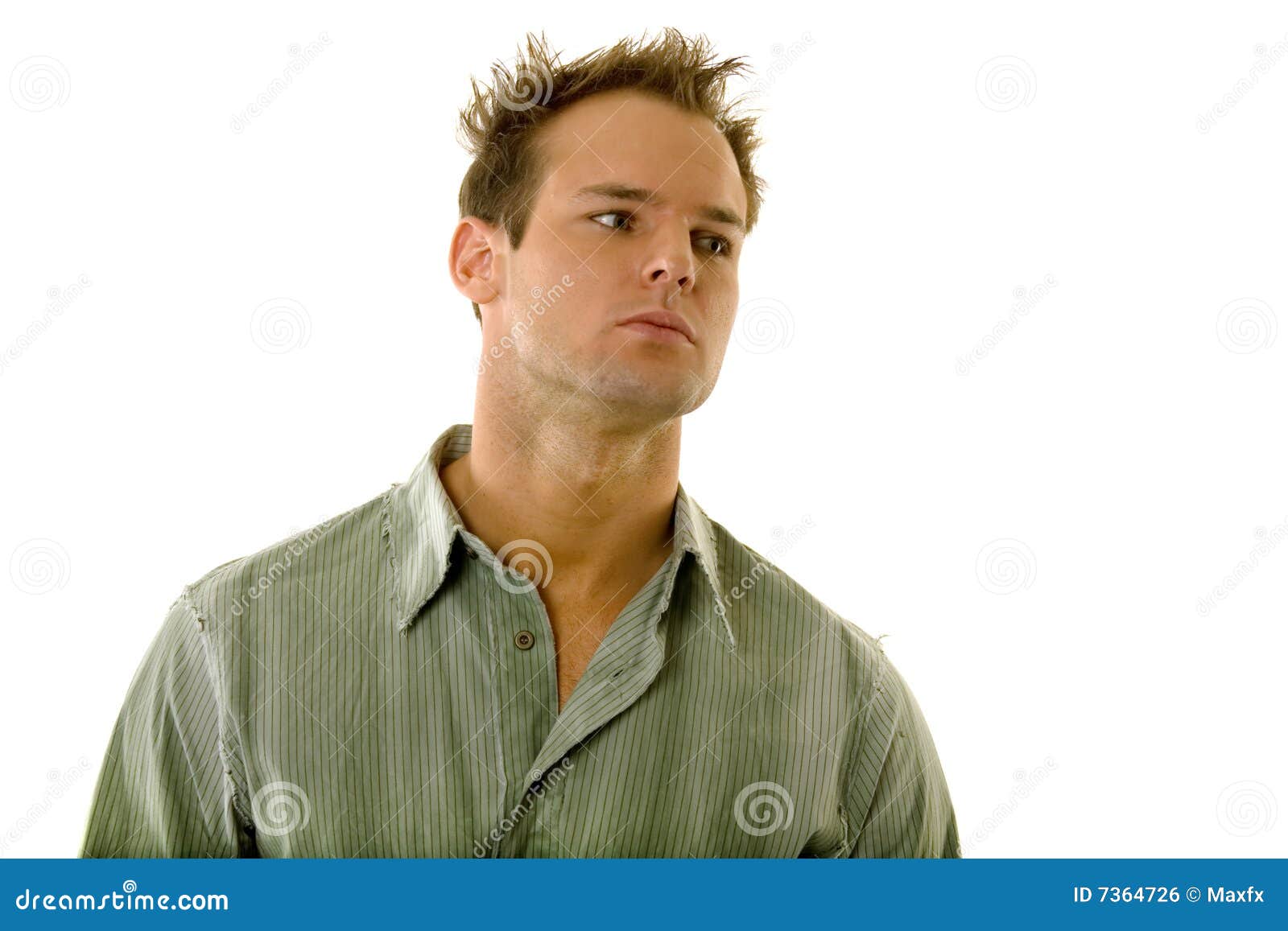 Young Male with Facial Expression Stock Photo - Image of male, talking ...