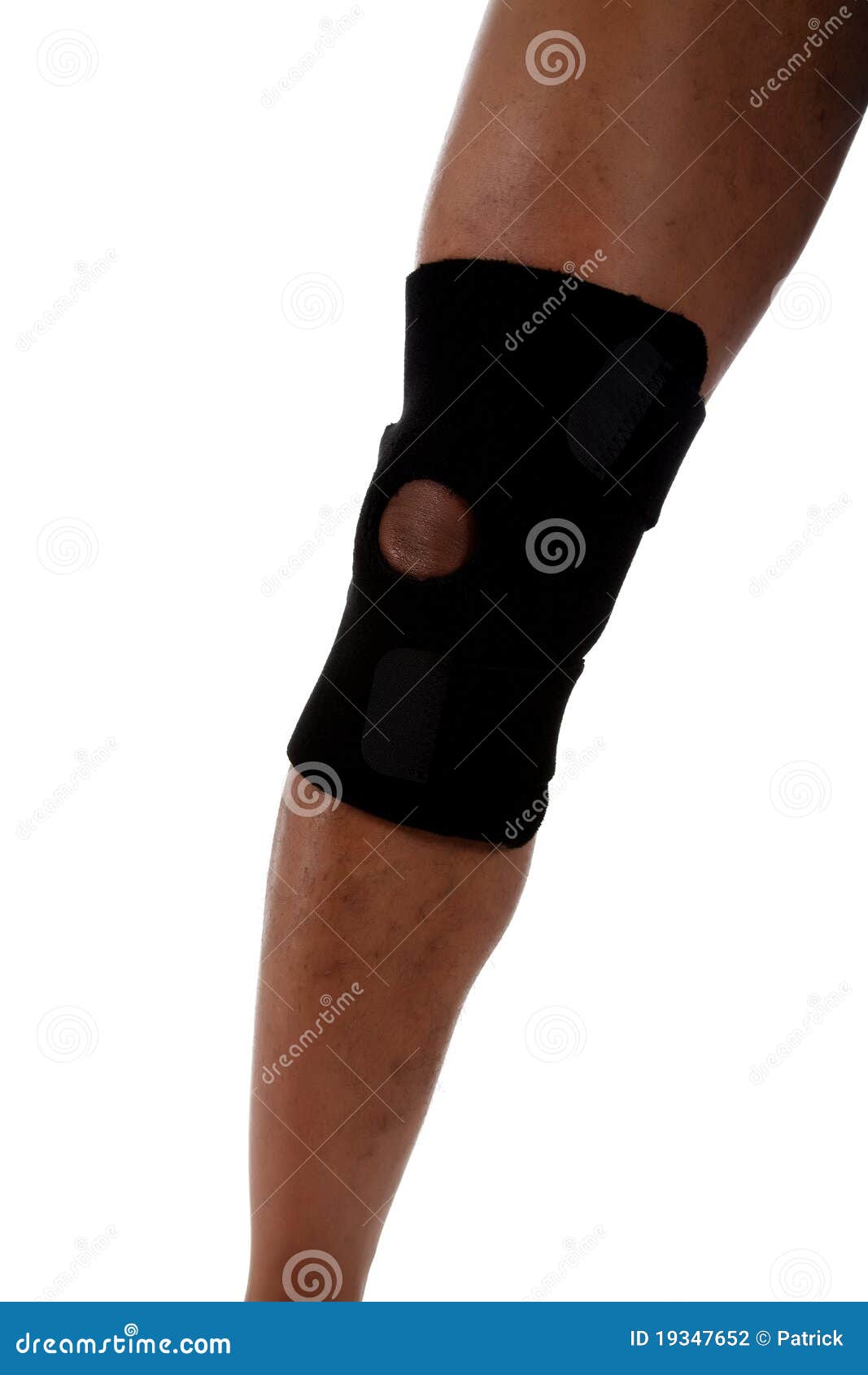 Young Male Leg, African American Stock Photo - Image of knee ...