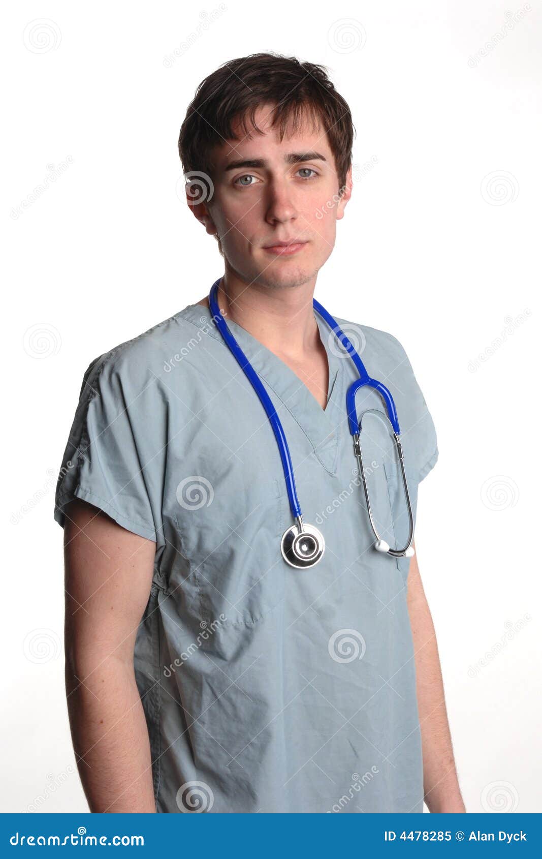 Young male medical intern stock image. Image of resident - 4478285