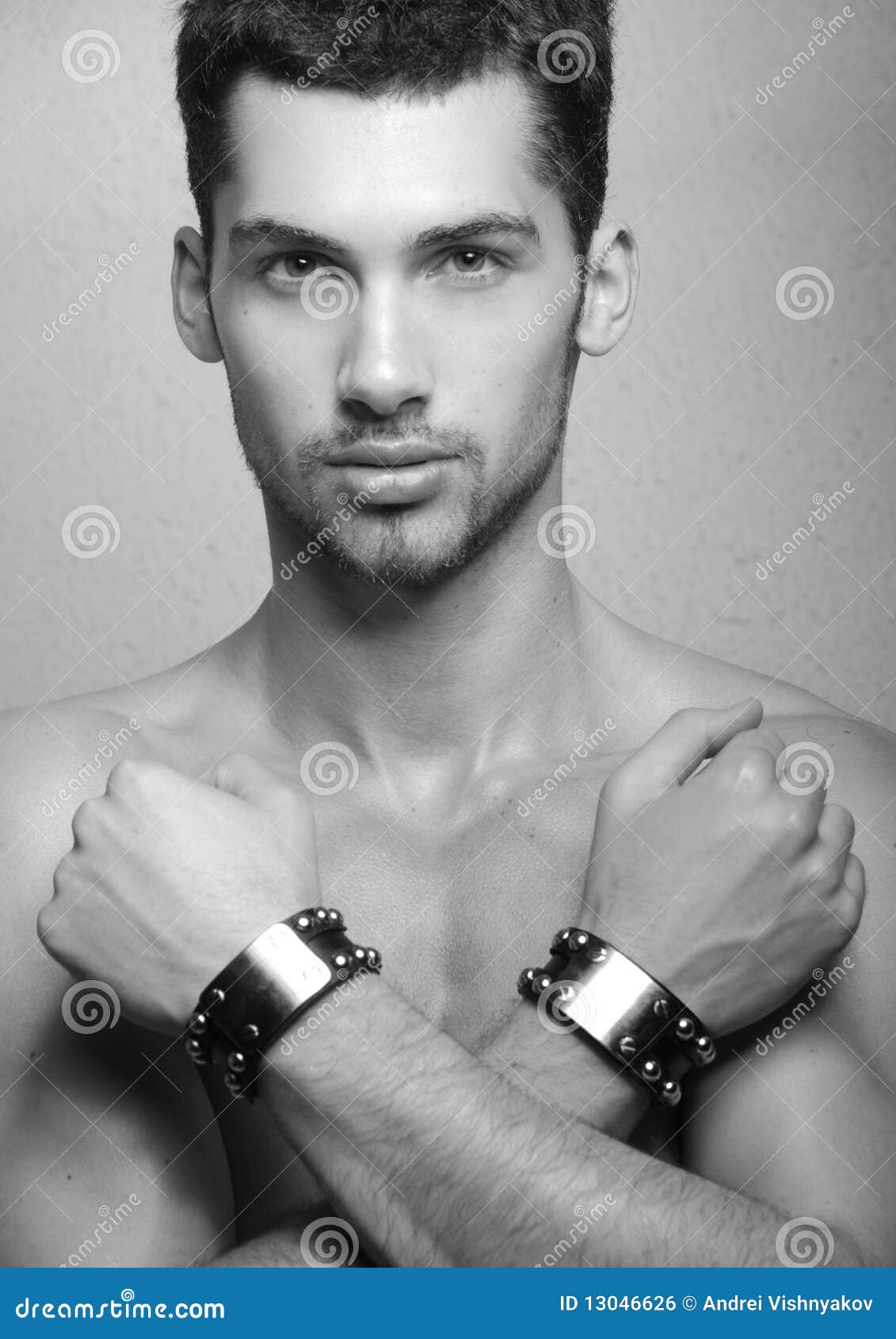 Young male model stock photo. Image of muscle, model - 13046626
