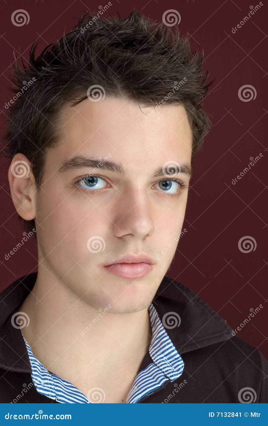 Young male model stock image. Image of beauty, handsome - 7132841