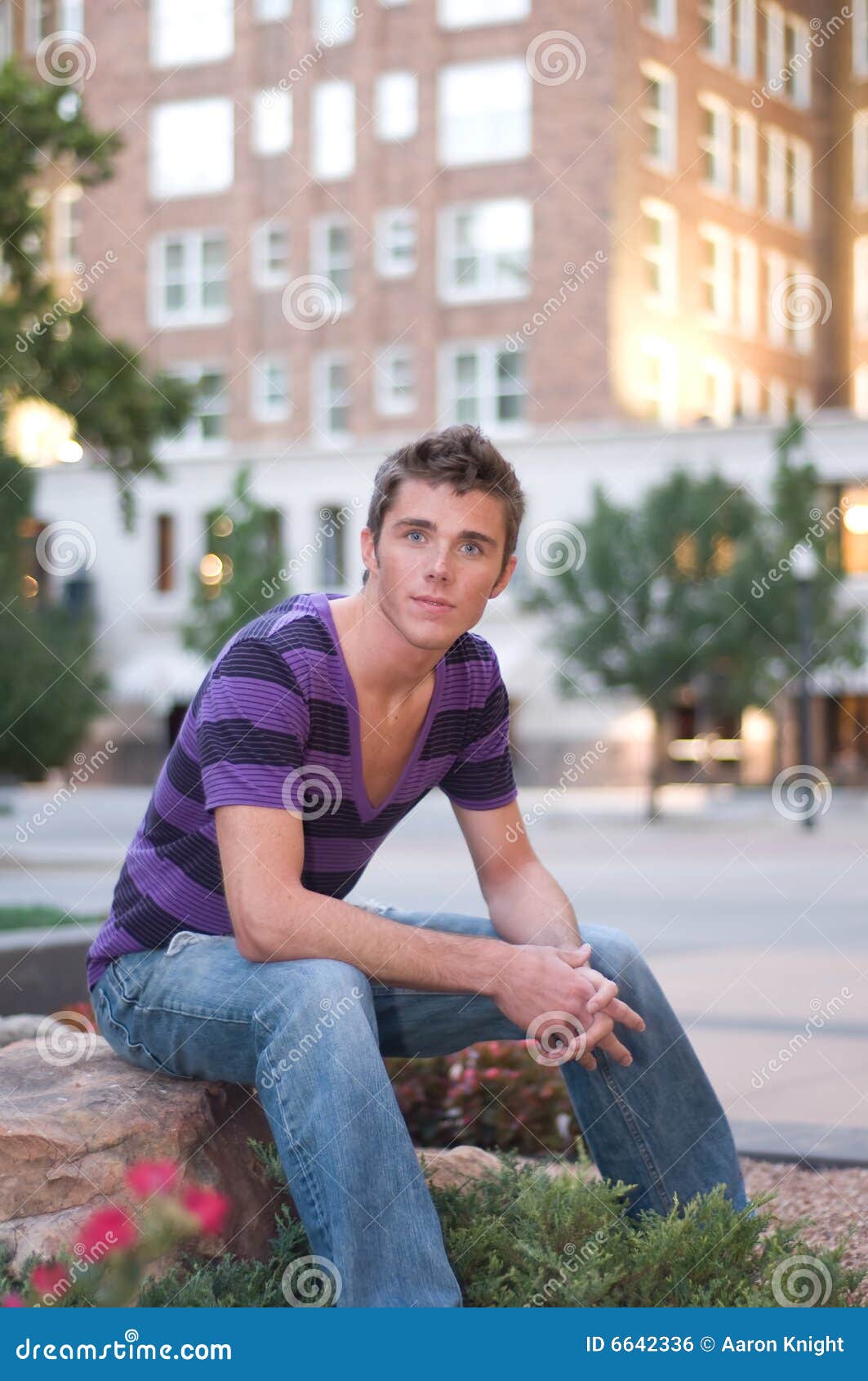 Young Male Model Subordinate Stock Photo - Image of pose, model: 6642336