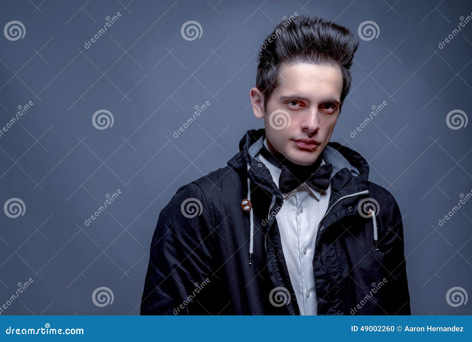 Young Male Strong Facial Features Stock Photo - Image of male ...