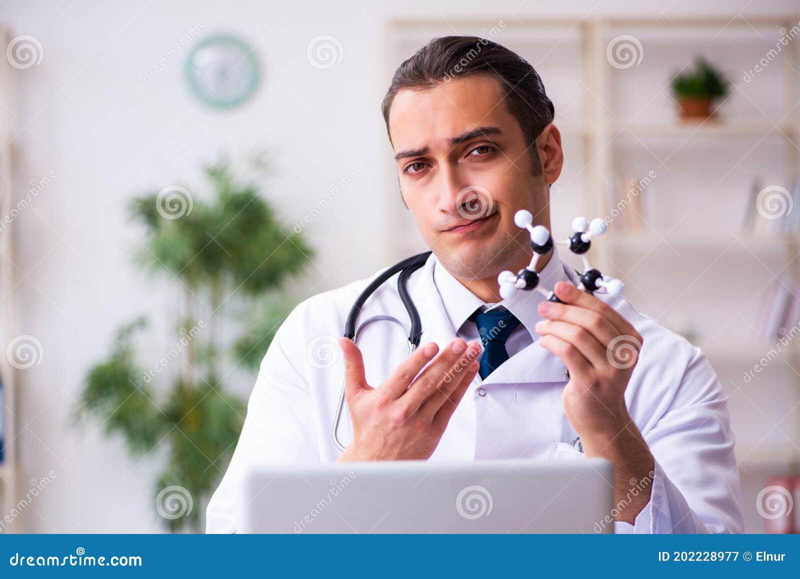 Young Male Student Doctor in Education Concept Stock Image - Image of ...