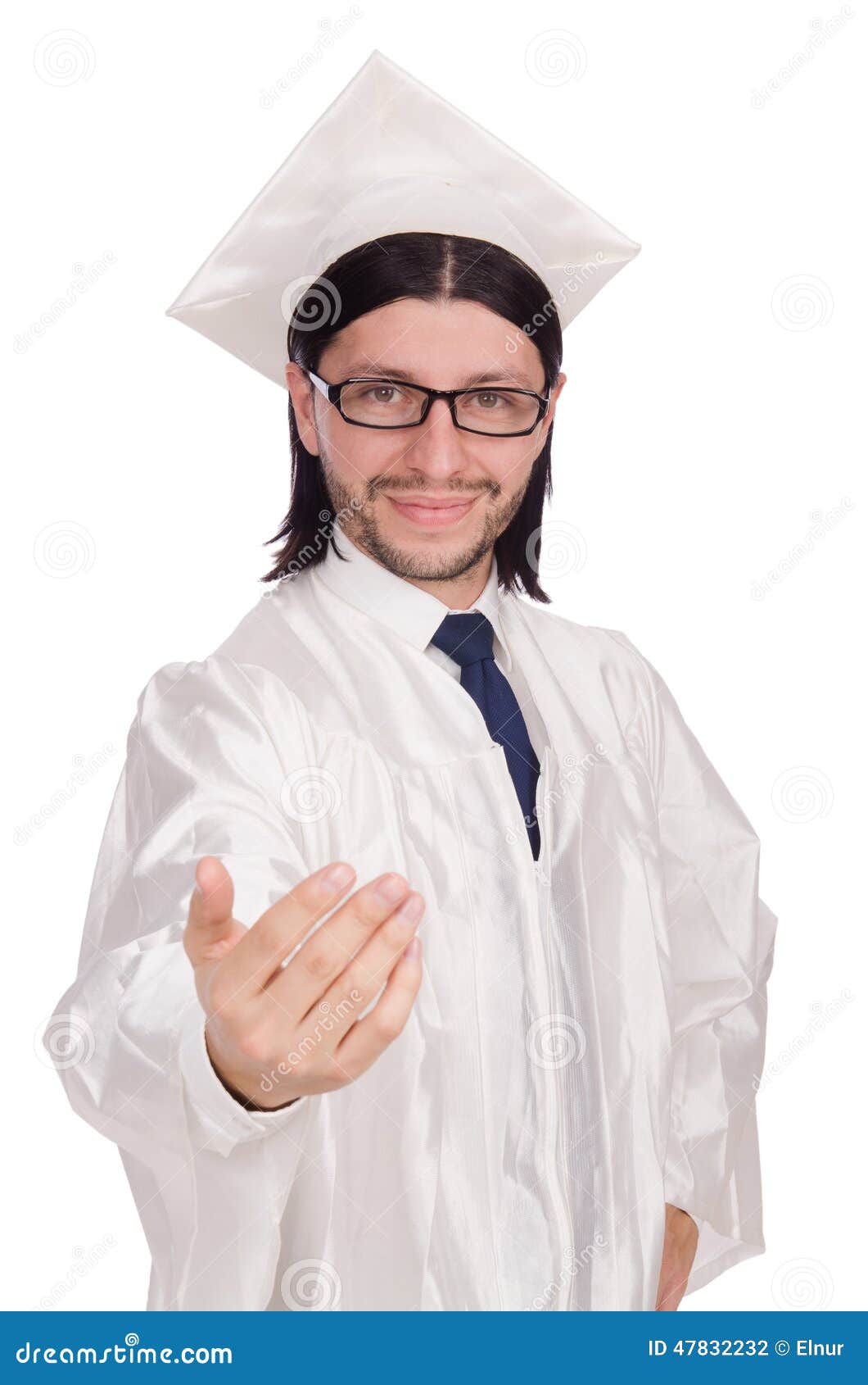 Young Male Student Graduated from High School Stock Photo - Image of ...