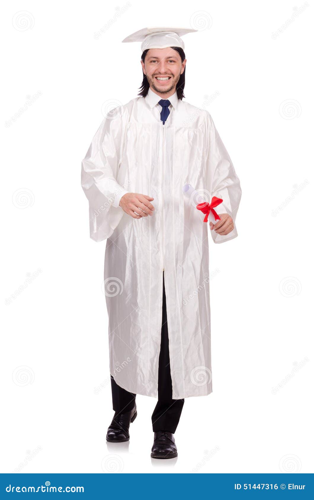 Young Male Student Graduated from High School Stock Photo - Image of ...