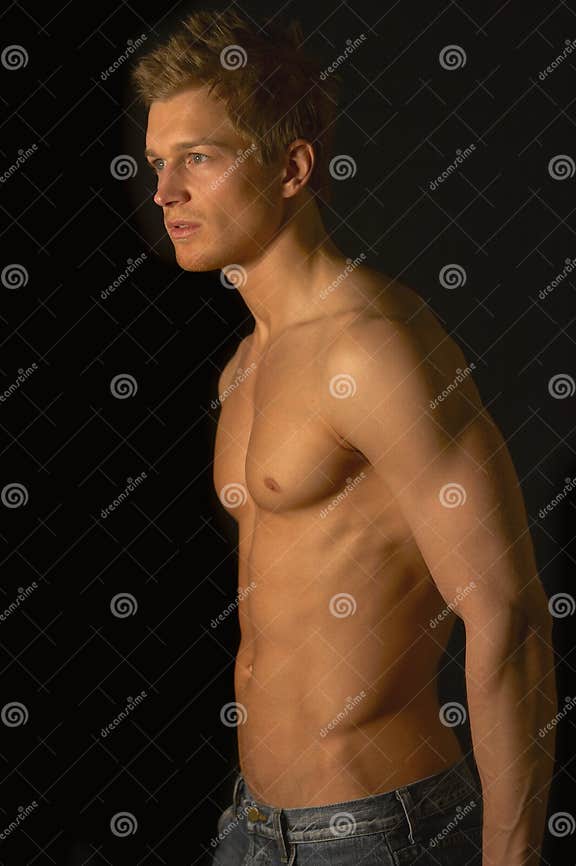 Young Male Underwear Model. Stock Image - Image of modern, face: 694285