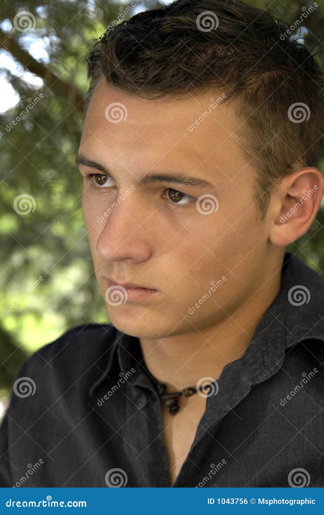 Young Man stock photo. Image of student, lips, school - 1043756