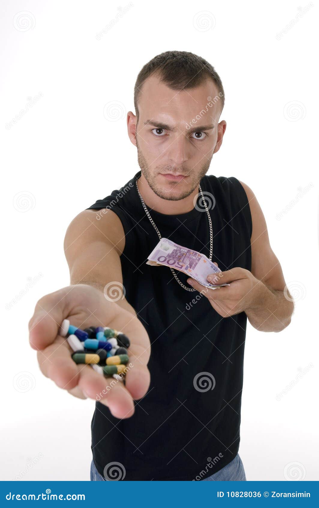 Young man stock photo. Image of offer, addict, handsome - 10828036