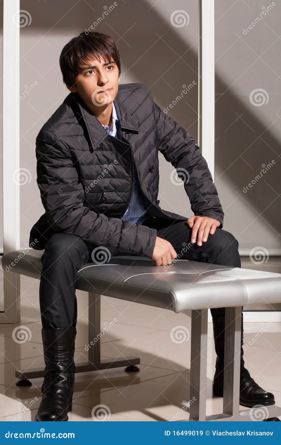 Young Man stock image. Image of lifestyles, male, expression - 16499019