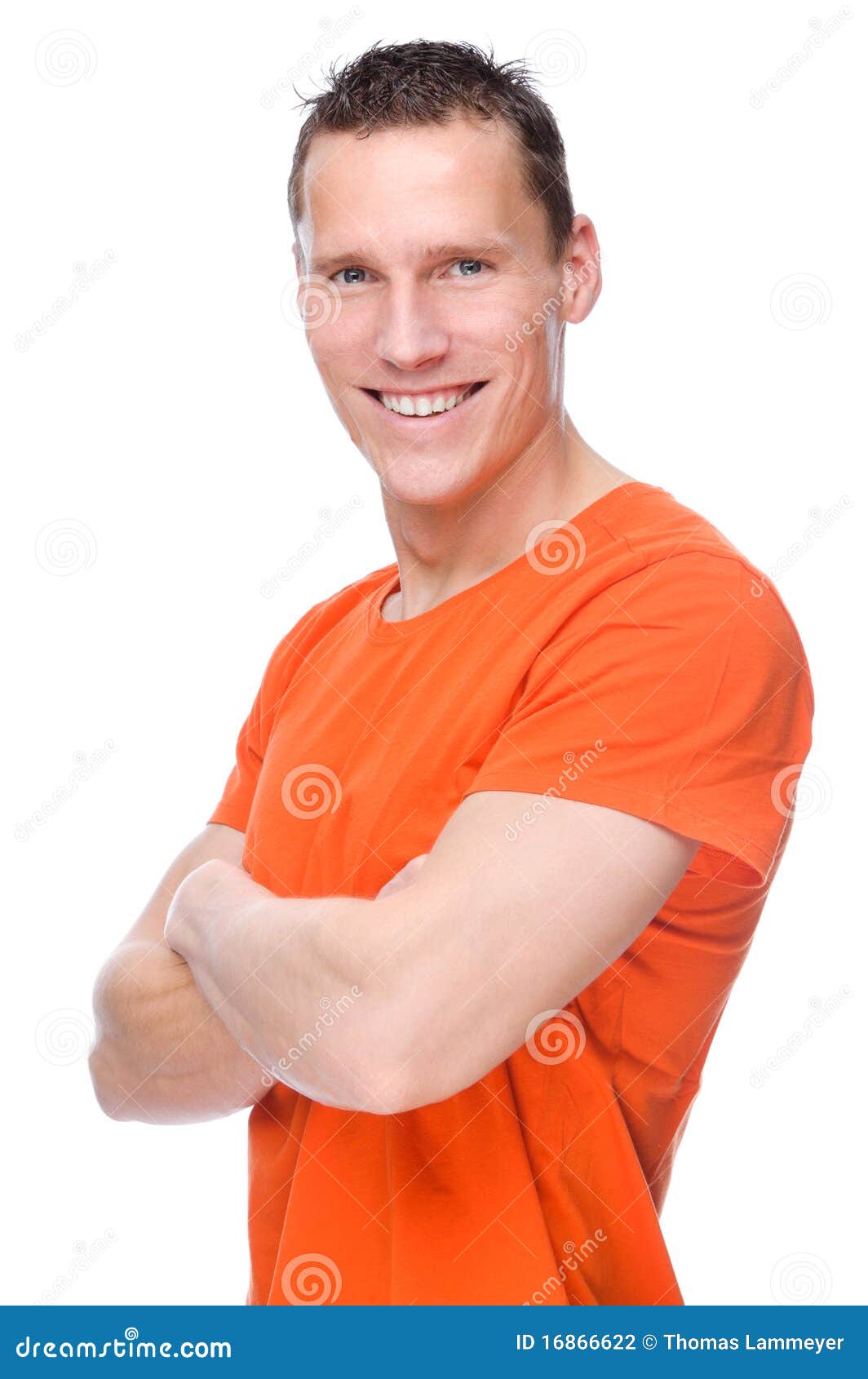 Young man stock photo. Image of pretty, studio, people - 16866622