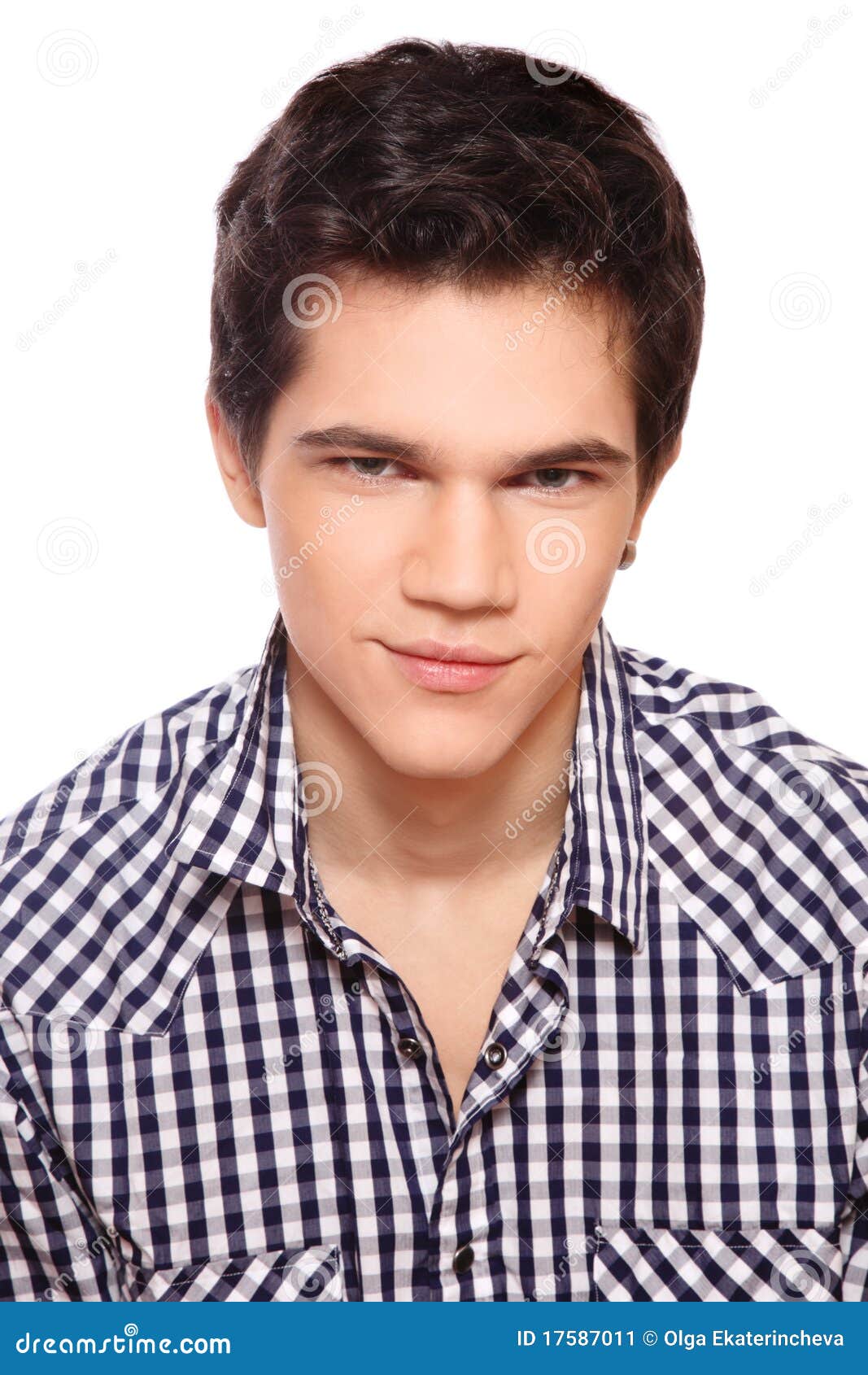 Young man stock image. Image of handsome, masculinity - 17587011