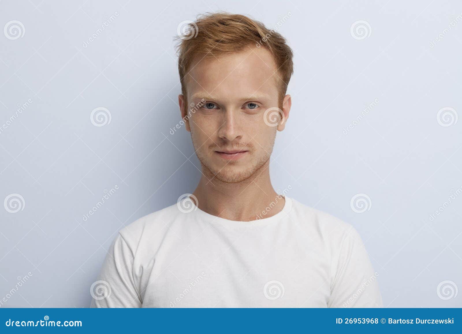 Young Man. stock photo. Image of white, head, skin, skincare - 26953968
