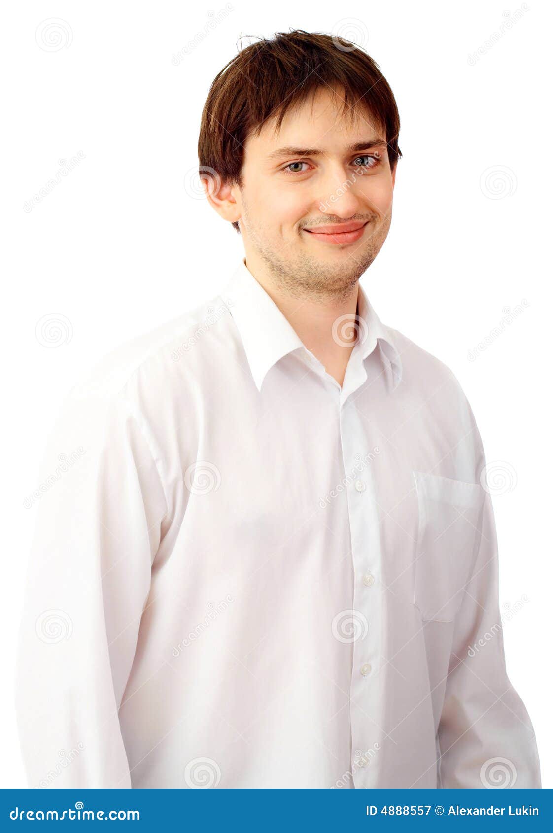 Young man stock image. Image of smiling, cheerful, happy - 4888557