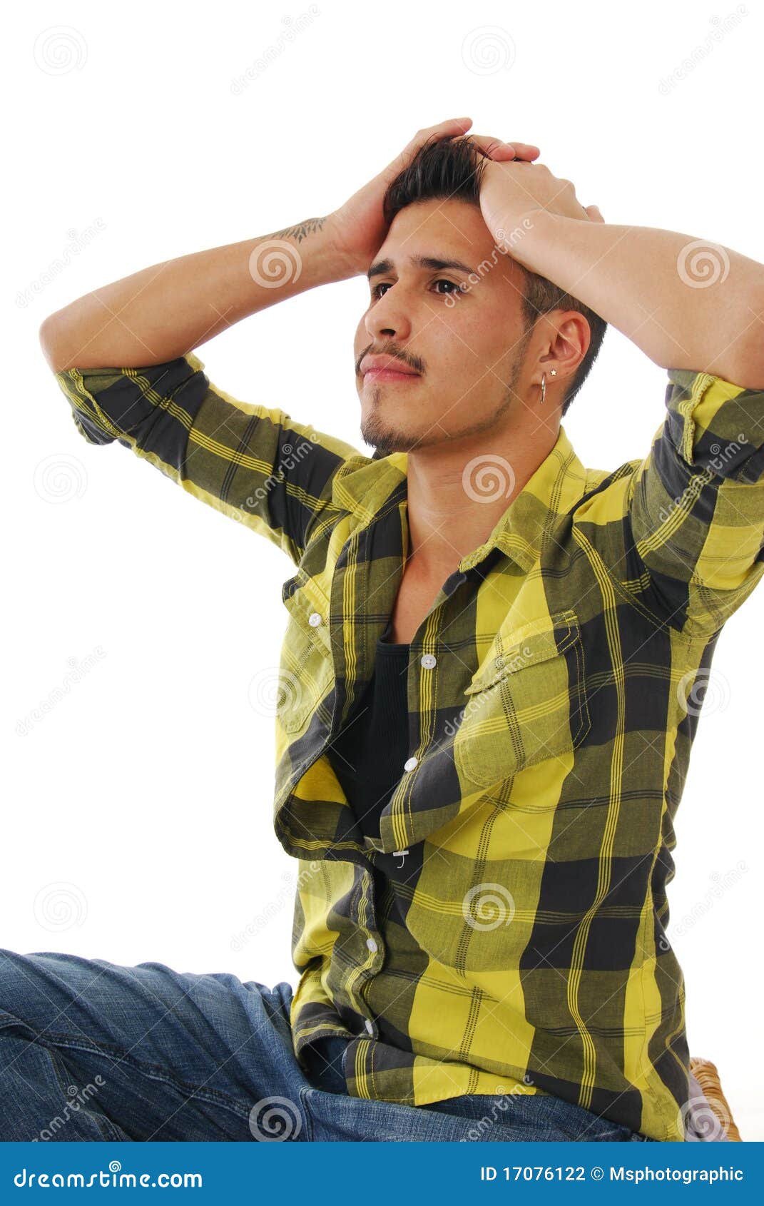 Young man with ambition stock photo. Image of male, person - 17076122