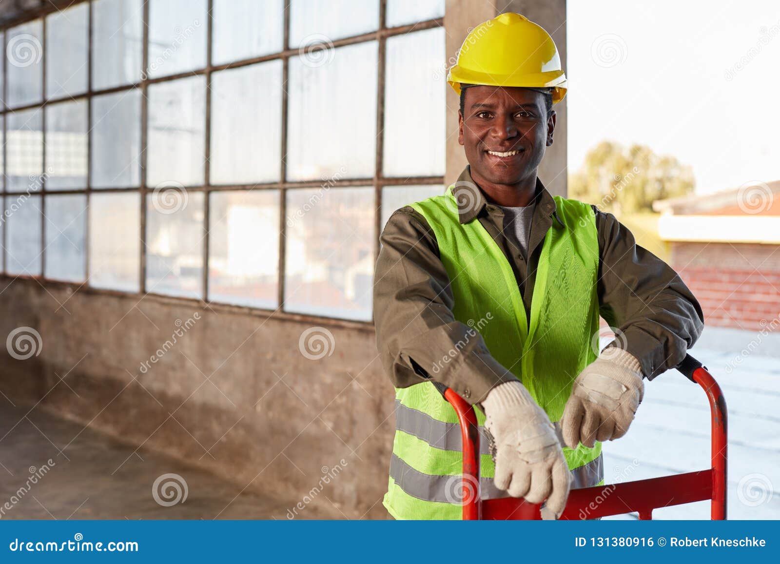 Young Man As a Logistics Apprentice Stock Photo - Image of agency ...
