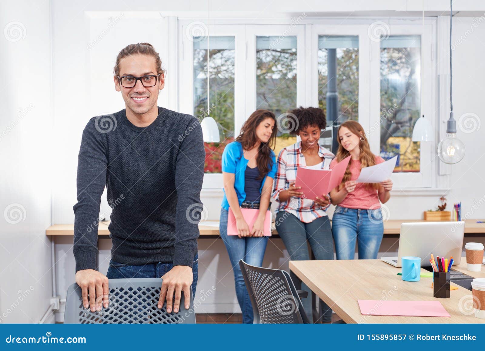 Young Man As a Successful Entrepreneur Stock Image - Image of company ...