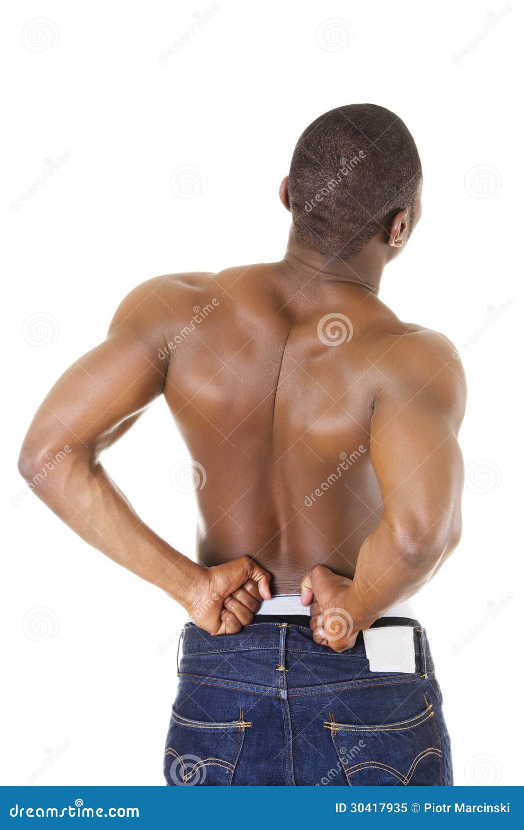 Young man with back pain stock image. Image of medicine - 30417935