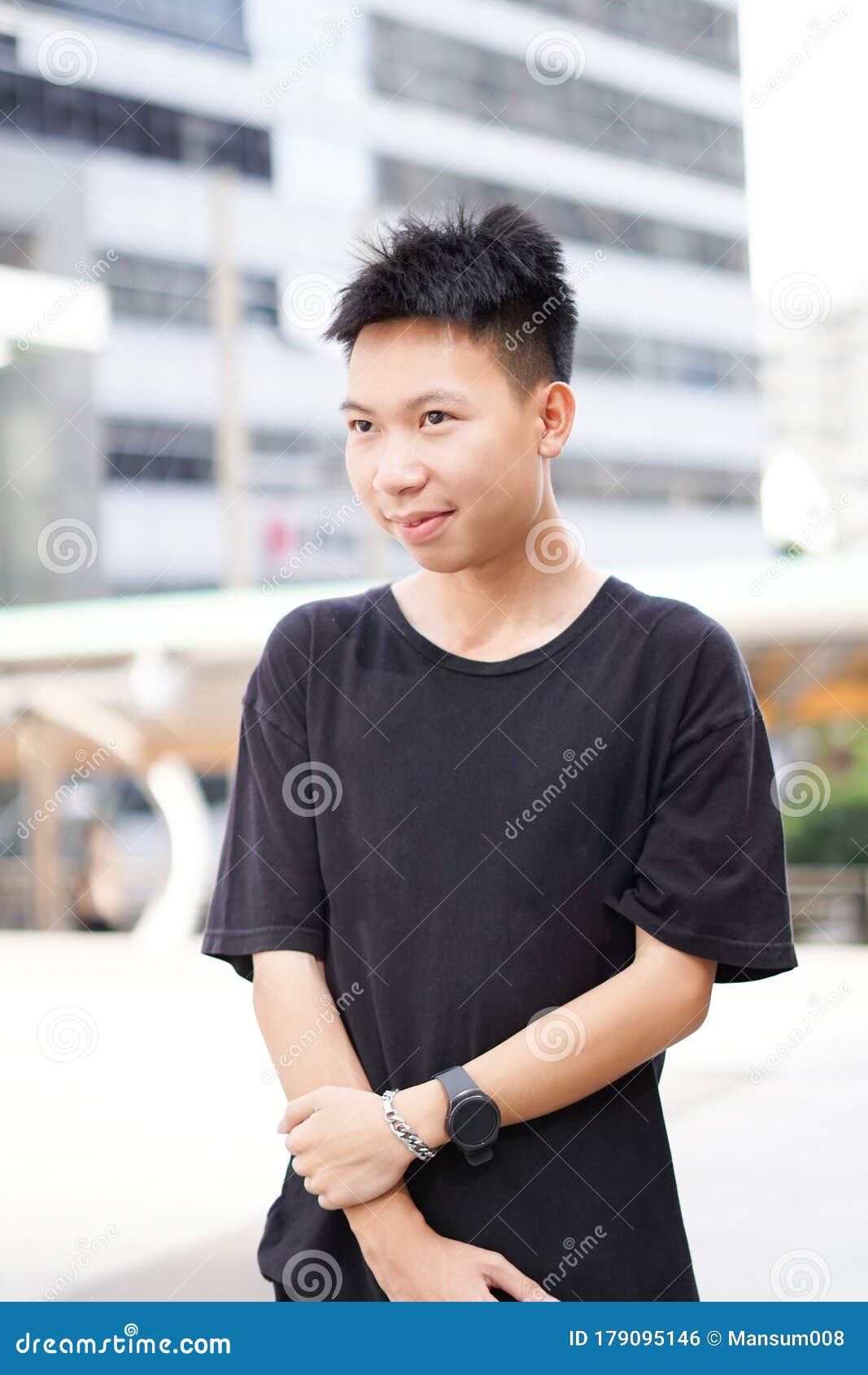 Young Man in Bangkok Thailand Stock Photo - Image of adult, pretty ...