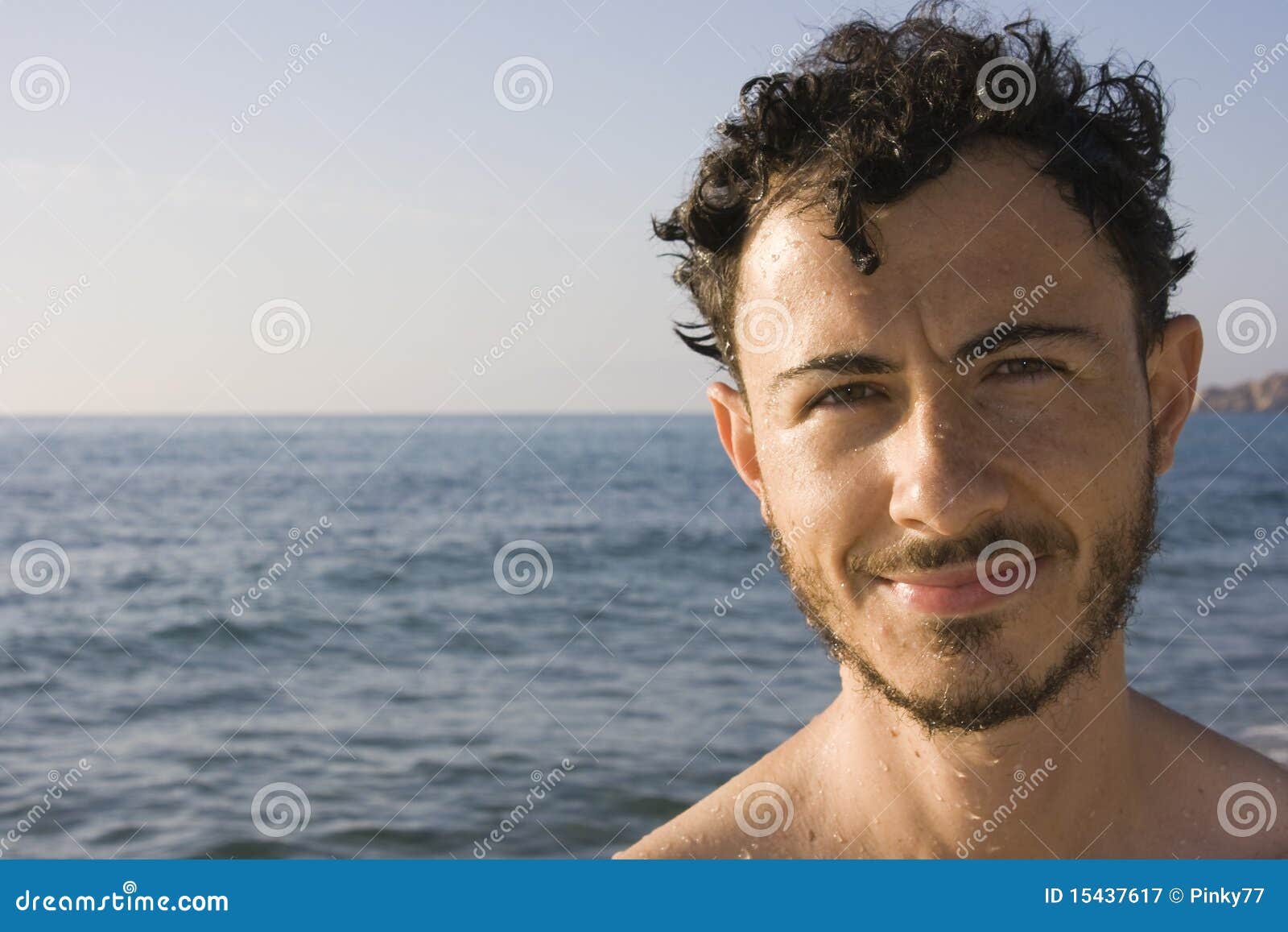 Young Man - Beach, Sardinia, Italy Stock Image - Image of outdoor ...