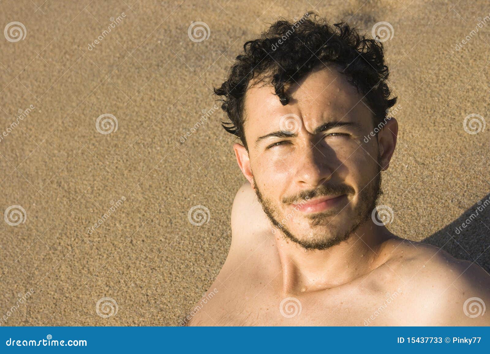 Young Man - Beach, Sardinia, Italy Stock Image - Image of beach ...