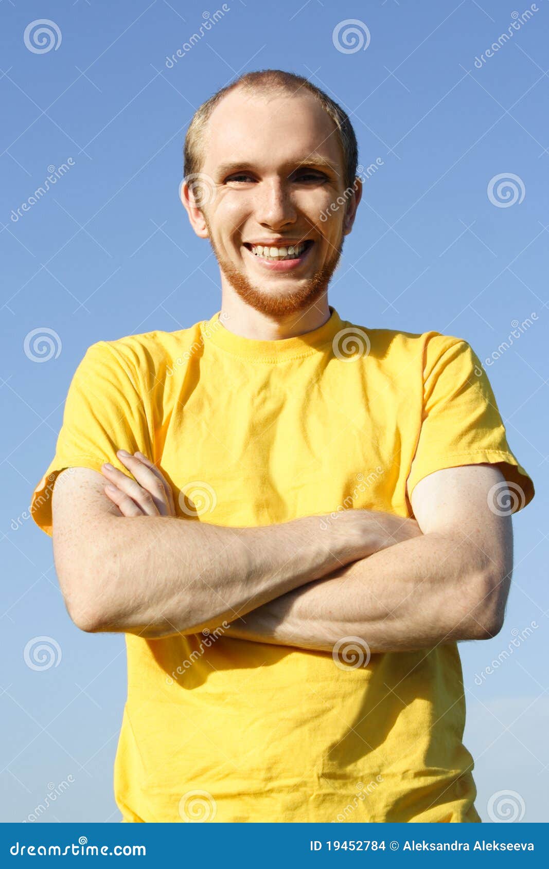 Young Man with Beard Standing and Smiling Stock Photo - Image of adult ... Young Man with Beard Standing and Smiling Stock Photo - Image of adult ...
