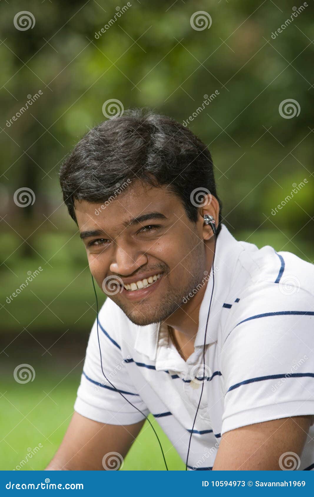 Young Man Brown Eyes Smiling Stock Image - Image of happiness, close ...