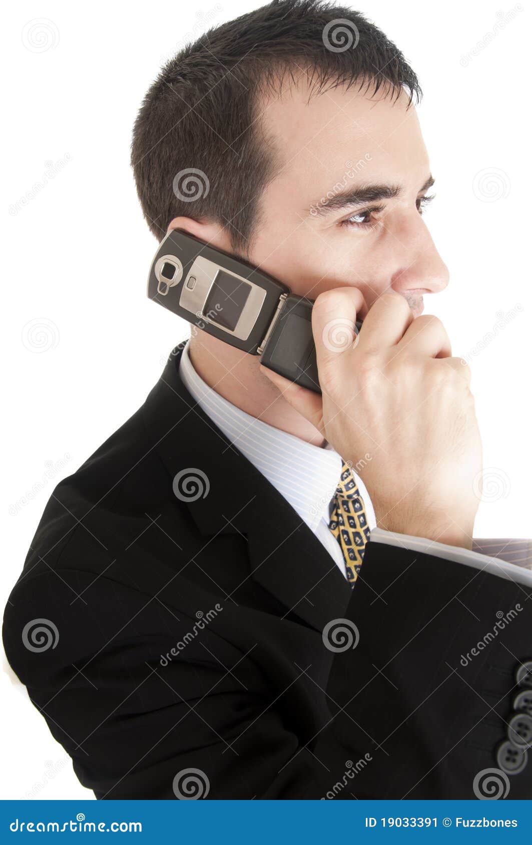 Young man calling stock image. Image of young, professional - 19033391