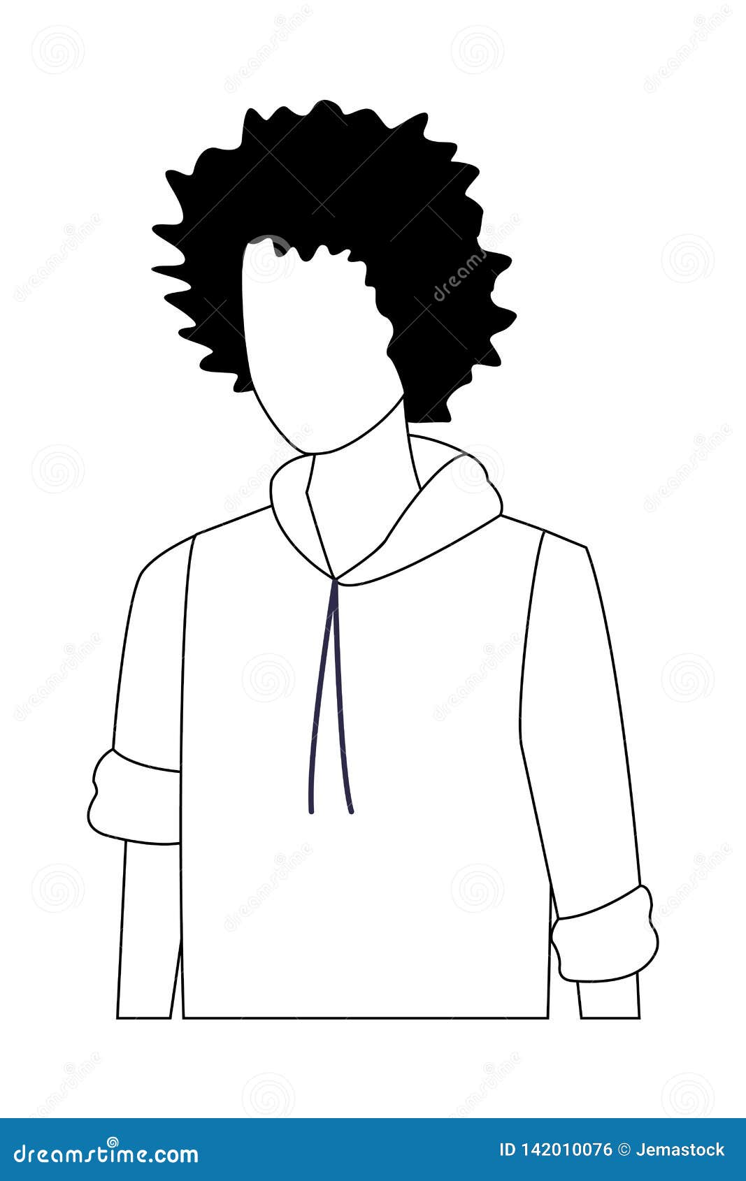 Young man cartoon stock vector. Illustration of casual - 142010076