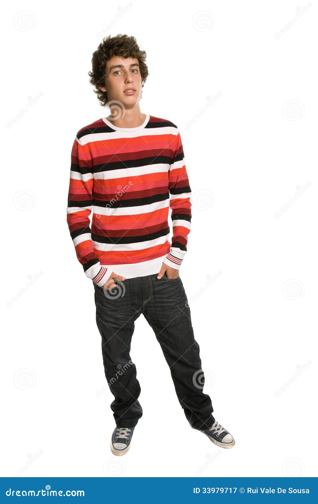 Young man stock image. Image of fashion, body, hand, portrait - 33979717