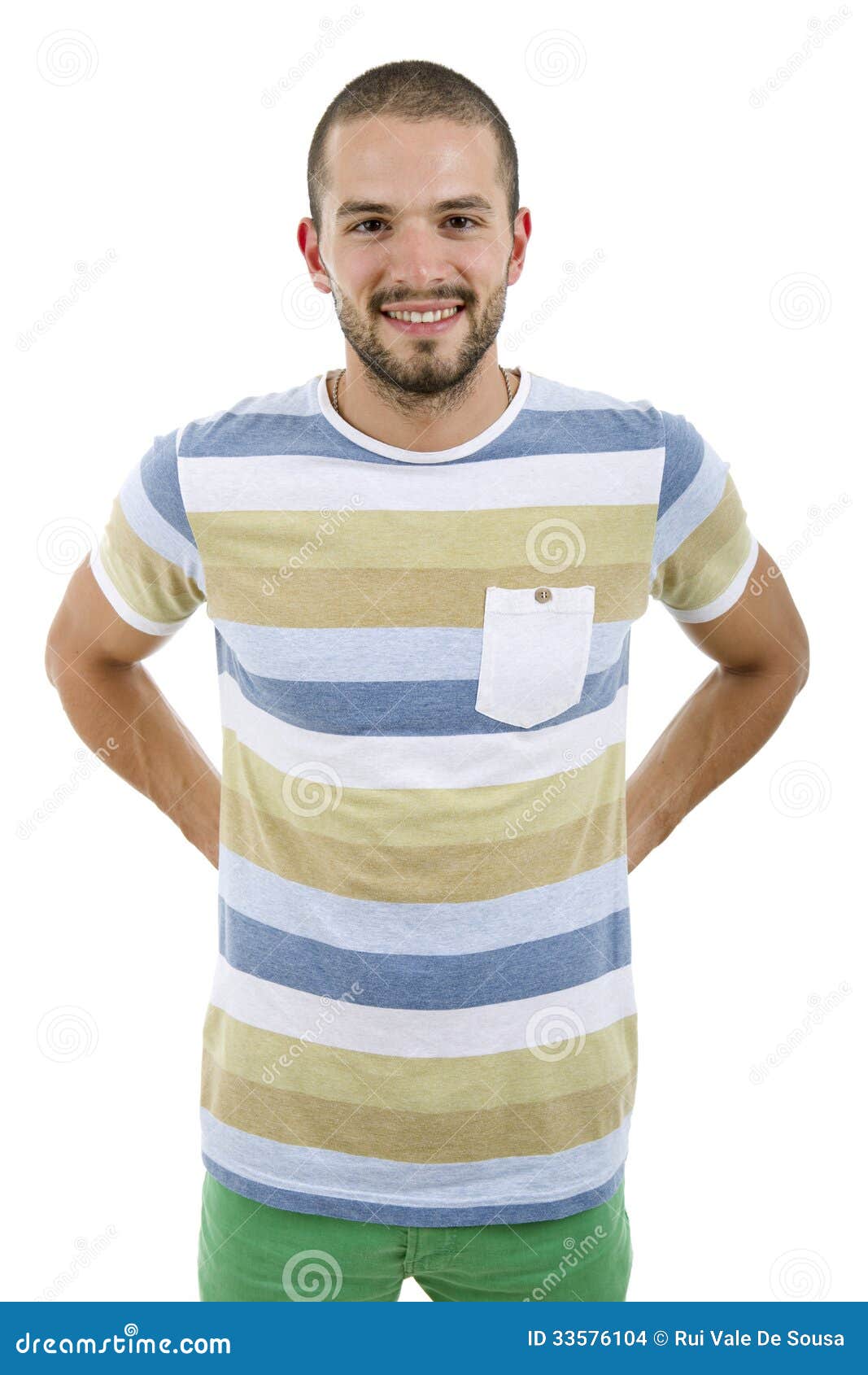 Young man stock photo. Image of isolated, looking, attractive - 33576104