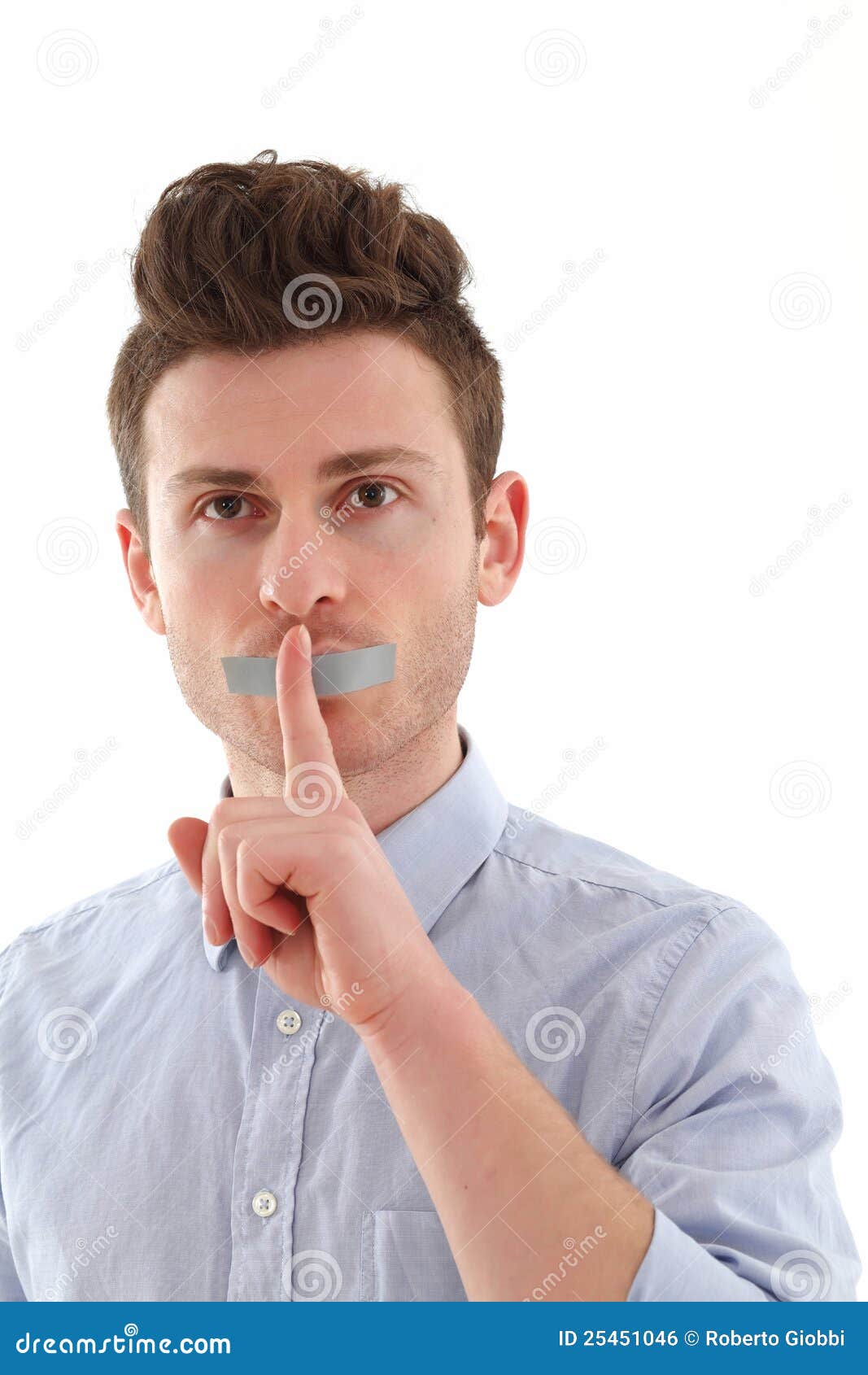 Young man censored stock photo. Image of corporate, facial - 25451046